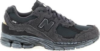 New Balance Homme, Chaussures, Gris, Taille: 41 1/2 EU Baskets en cuir 2002R