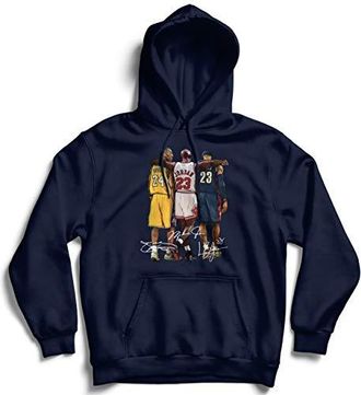 Generico Sweatshirt Champions de Basket NBA Kobe Bryant 24 Basketball, bleu, S