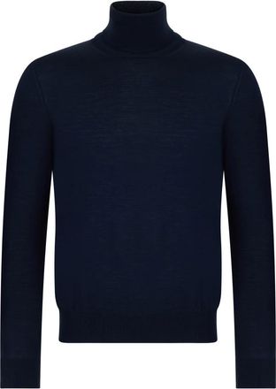 Roberto Collina Homme, Pulls, Bleu, Taille: L Tricots
