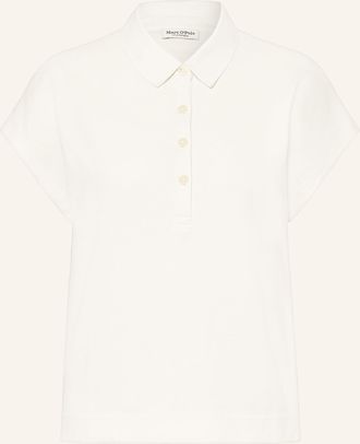 Marc O'Polo Marc Opolo Strick-Poloshirt weiss