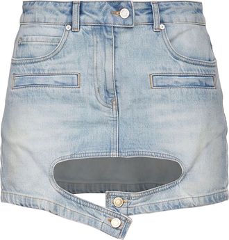 Courr&egrave;ges HOSEN & R&Ouml;CKE - Jeansr&ouml;cke auf YOOX.COM