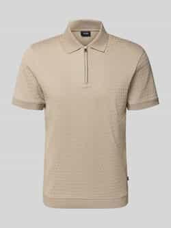 Joop Slim Fit Poloshirt mit Rei&szlig;verschluss Modell Franciscojose