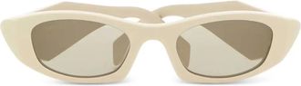 Prada lunettes de soleil à monture géométrique - Tons neutres
