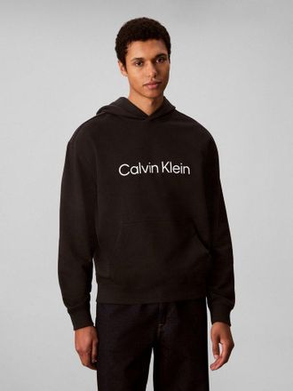 Calvin Klein Kapuzensweatshirt LS EU STANDARD LOGO 350TERRY PO Mit Rundhalsausschnitt, regular fit