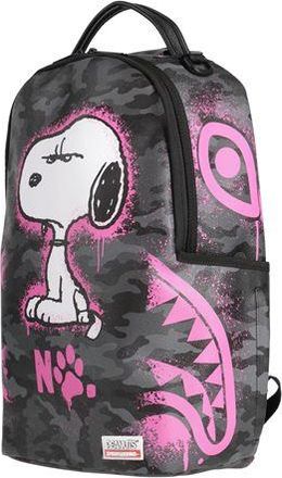 Sprayground X PEANUTS PEANUTS SNOOPY PINK STENCIL DLXSV BACKPACK