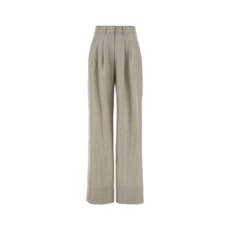 Pantaloni Torino Femme, Pantalons, Beige, Taille: 42 FR Pantalon large Frankie