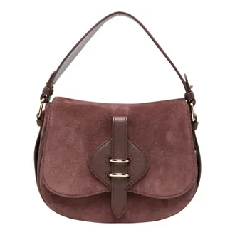 Coccinelle Femme, Sacs, Brun, Taille: ONE Size Mavery Sac Bandouli&egrave;re en Daim