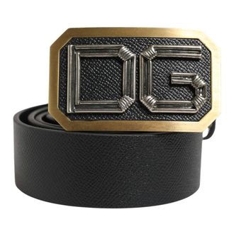 Dolce & Gabbana Homme, Accessoires, Noir, Taille: 115 CM Gorgeous Belt