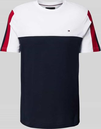 Tommy Hilfiger T-Shirt mit Logo-Stitching