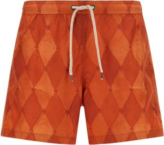 Ballantyne Homme, Maillots de bain, Orange, Taille: L Maillot de bain
