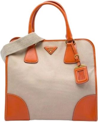 Prada Damen, Pre-Owned, Beige, ONE SIZEGr&ouml;&szlig;e