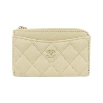 Chanel Pre-owned Card Case - - Pre-owned - Damen - Beige - ONE SIZE