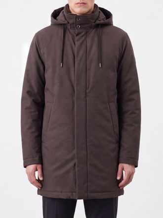 Herno Kurzer Resort-Parka aus gef&uuml;ttertem Nylon mit abnehmbarer Kapuze