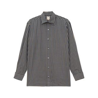 Ines De La Fressange Nova Kariertes Hemd - - Blouses & Shirts - Damen - Schwarzk - M
