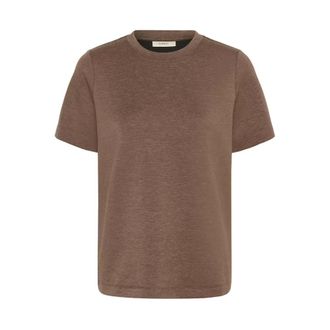 Inwear VincentIW Melange Karmen T-shirt - Femme - Tops - Brun - Taille: 40 FR
