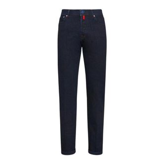 Kiton Hosen Baumwolle - - Jeans - Herren - Blau - W32