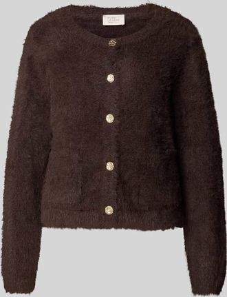 robe l&eacute;g&egrave;re Regular Fit Strickjacke aus Baumwoll-Mix