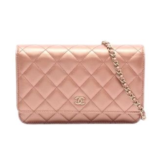 Chanel Sac bandouli&egrave;re vintage doccasion - Femme - Pre-owned - Rose - Taille: ONE Size