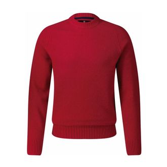 Barbour Pull &agrave; col rond - Homme - Pulls - Rouge - Taille: M