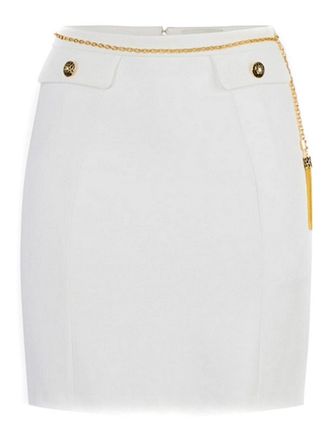 Elisabetta Franchi Jupe Midi - Blanc