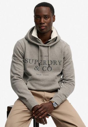 Superdry Kapuzensweatshirt 1954 COMPANY RELAXED HOOD Baumwollmischung, relaxed fit