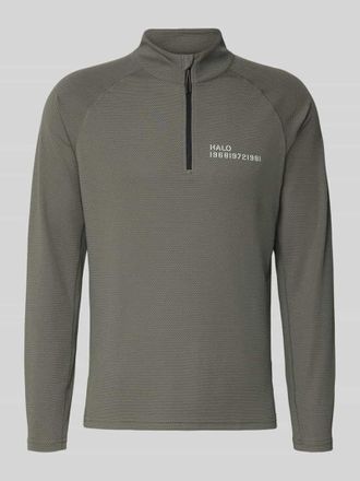Halo Longsleeve mit Stehkragen und Rei&szlig;verschluss Modell SORONA
