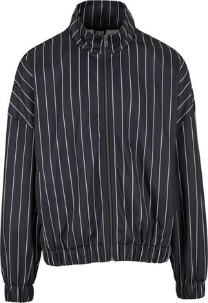 Urban Classics Pinstripe Trackjacket Black/White, 3XL