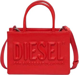 Diesel Femme, Sacs, Rouge, Taille: ONE Size Mini sac &agrave; poign&eacute;e sup&eacute;rieure