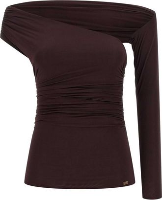 Elisabetta Franchi Top - Marron