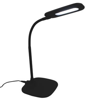Inspire MEI Schreibtischlampe - Touch- und dimmbare Lampe - LED 710LM - 6,5W - 6500K - IP20 - H55 cm - Schwarz - Kunststoff