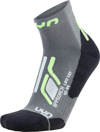 UYN Herren Vandring tilnærmelse lavt snit sok Herren Socke, Grey/Green, 39-41 EU
