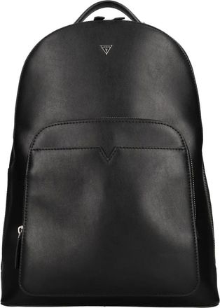 Guess Homme, Sacs, Noir, Taille: ONE Size Sac &agrave; dos en similicuir