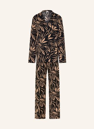 Mey Mey Schlafanzug Serie Vivid Bloom schwarz