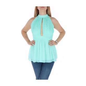 Fracomina Femme, Blouses et Chemises, Vert, Taille: 40 FR Blouse &agrave; Bretelles