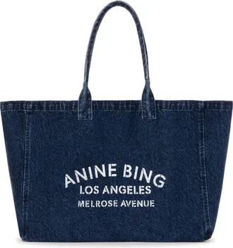 Anine Bing Cabas Leo Denim Anine Bing