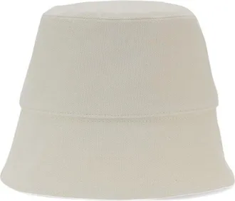 Stella McCartney 900453_WP01651830 Logo Cotton Bucket Hat - White