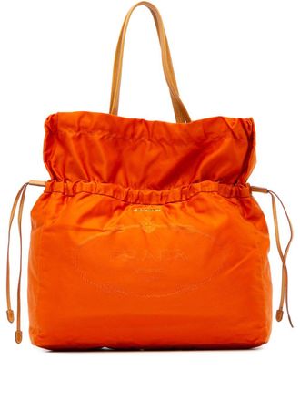 Prada sac à main à lien de resserrage (2000-2023) - Orange