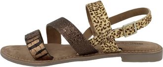 Dockers by Gerli Damen 50AL201-170310 Flache Sandale, braun/Schoko, 41 EU