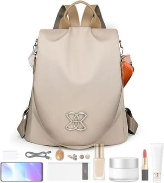 Generic &agrave; de voyage l&eacute;ger pour femme - &agrave; de randonn&eacute;e antivol s&eacute;curis&eacute;, d&eacute;cole polyvalent pour ordinateur portable, de voyage d&eacute;contract&eacute; l&eacute;ger et antivol | &agrave;