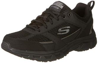 Skechers Oak Canyon-Verketta 51898-BBK, Mens Sneakers,Sports Shoes, Black, 42,5 EU
