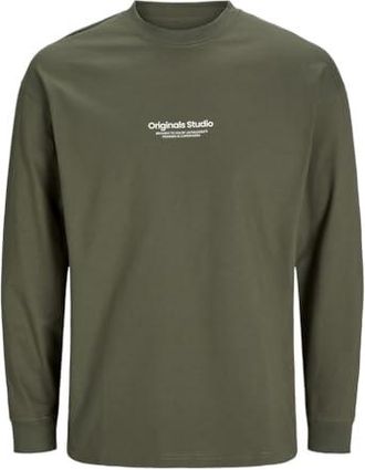 Jack & Jones Jorvesterbro T-Shirt &agrave; col Rond pour Homme, Kalamata., M