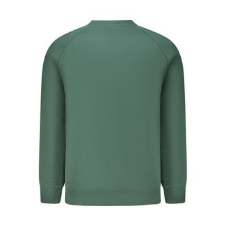 Timberland Logo-Embroidered Cotton Sweatshirt - Green
