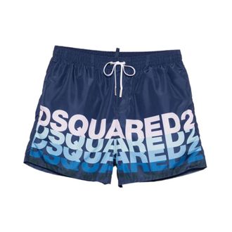 Dsquared2 Herren, Bademode, Blau, LGr&ouml;&szlig;e