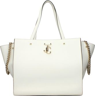 Jimmy Choo London Avenue Femmes Sacs &agrave; bandouli&egrave;re Blanc/Cuir de lait