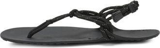 Xero Shoes Genesis Sandalen für Damen - Leichte Damenschuhe, faltbare Sandalen, reisefreundlich - Schwarz, Größe 39,5 EU