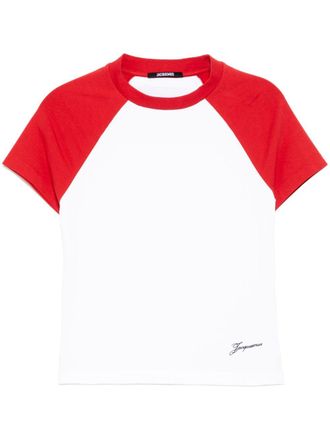 Jacquemus t-shirt Baseball - Blanc