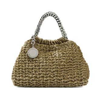 Stella McCartney Femme, Sacs, Brun, Taille: ONE Size Mini Sac Fourre-Tout Falabella avec Cha&icirc;ne