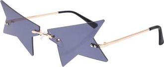 UPKOCH Lunettes sans Monture Unisexes pour F&ecirc;te et Photo Style Mode Cr&eacute;atif Accessoires de D&eacute;guisement L&eacute;gers et Confortables