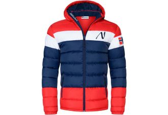 Nebulus Winterjacke MIXUP, P4830 - Herren, rot-blau, XXL