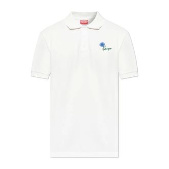 Kenzo Homme, Tops, Blanc, Taille: S Polo Chemises